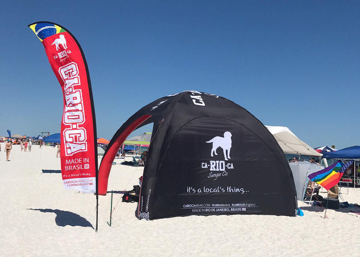 THE FANTASTIC "CA-RIO-CA SUNGA CO." TENT